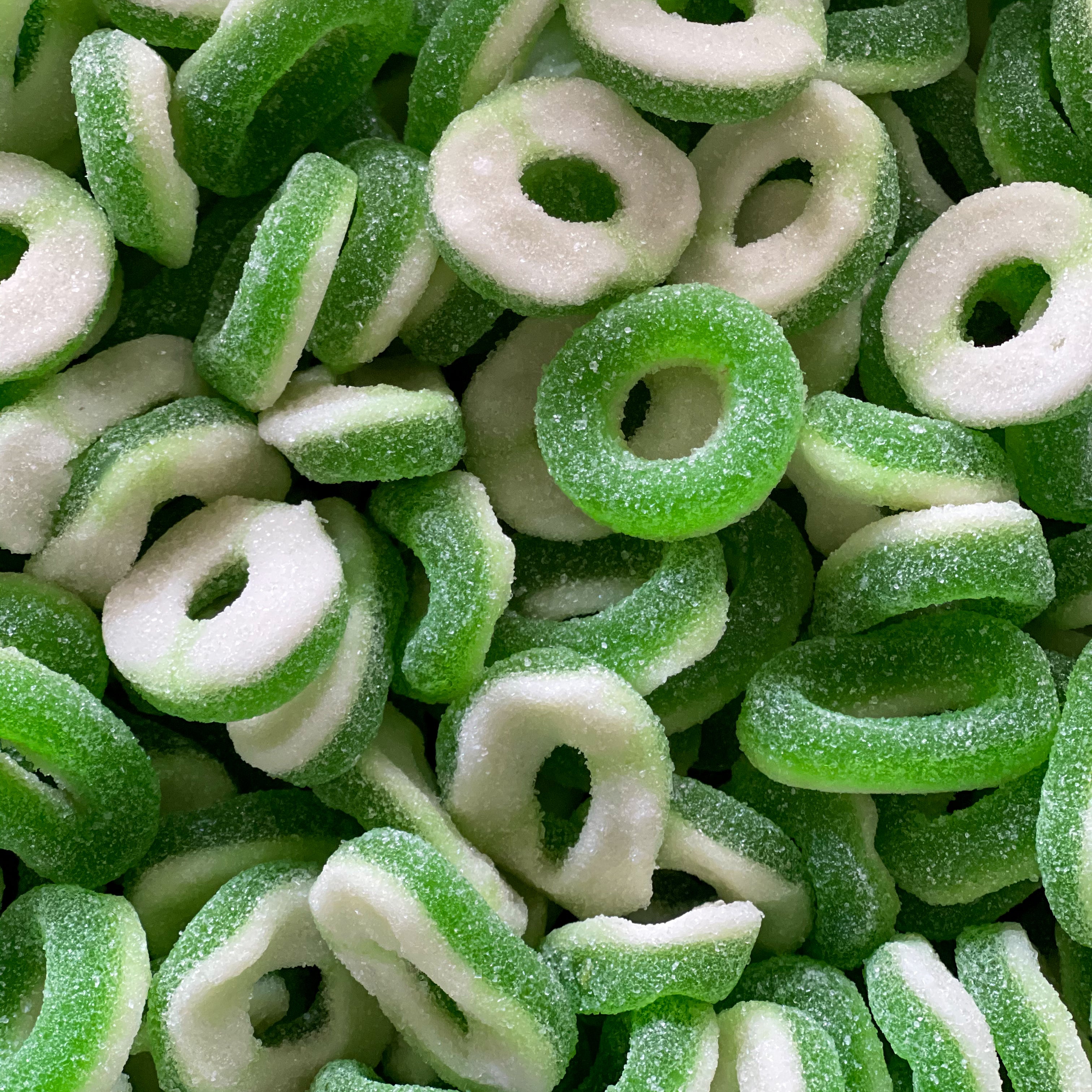 Sour Apple Rings – Sweetening NZ